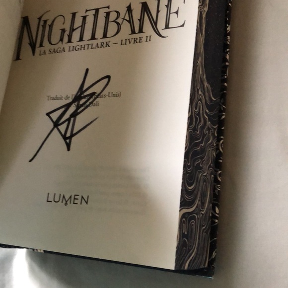 Other | Handsigned French Exclusive Edition Of Lightlark And Nightbane ...